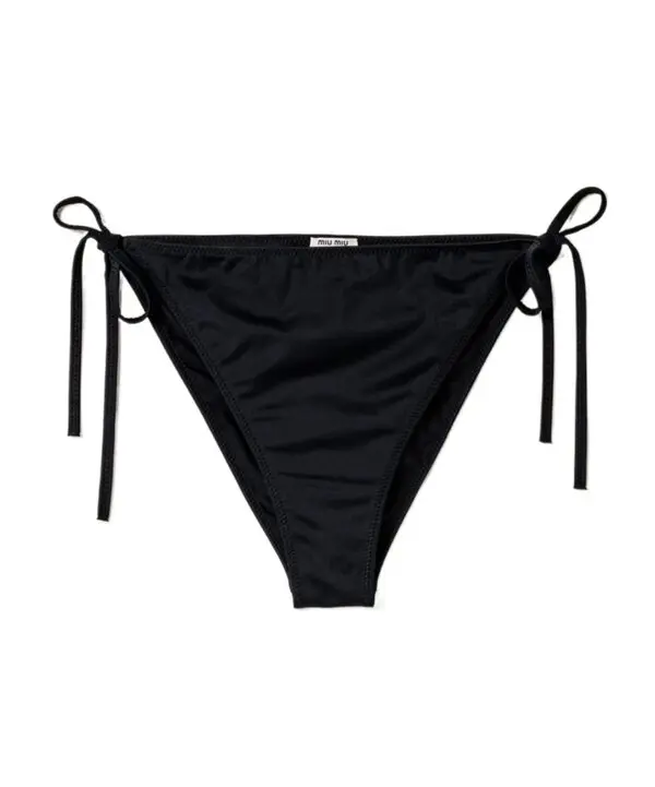 Miu Miu Jersey Panty - Black