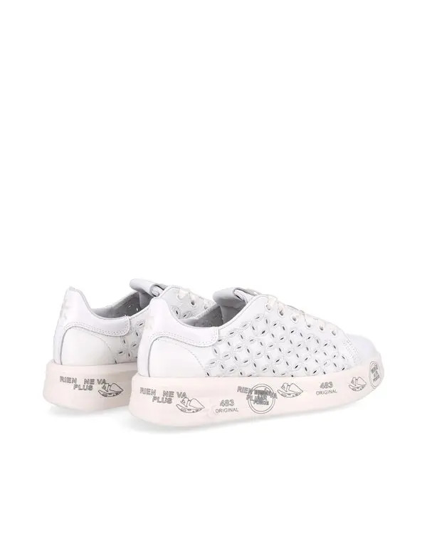 Premiata Logo Low-top Casual Shoes