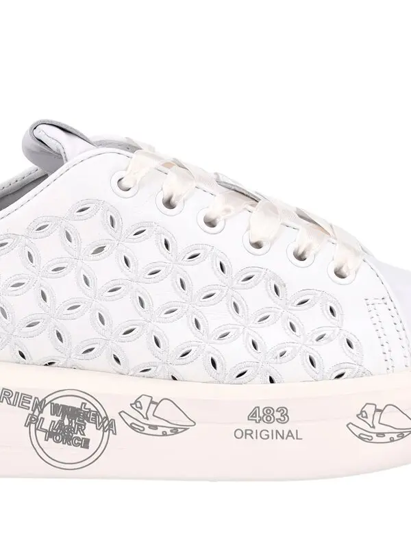 Premiata Logo Low-top Casual Shoes