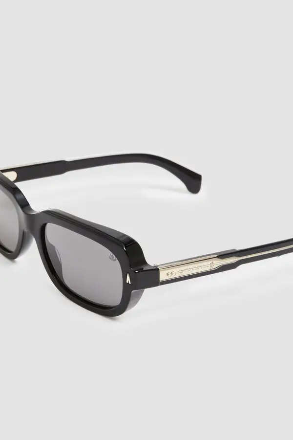 Moncler Suntrap Rectangular Sunglasses