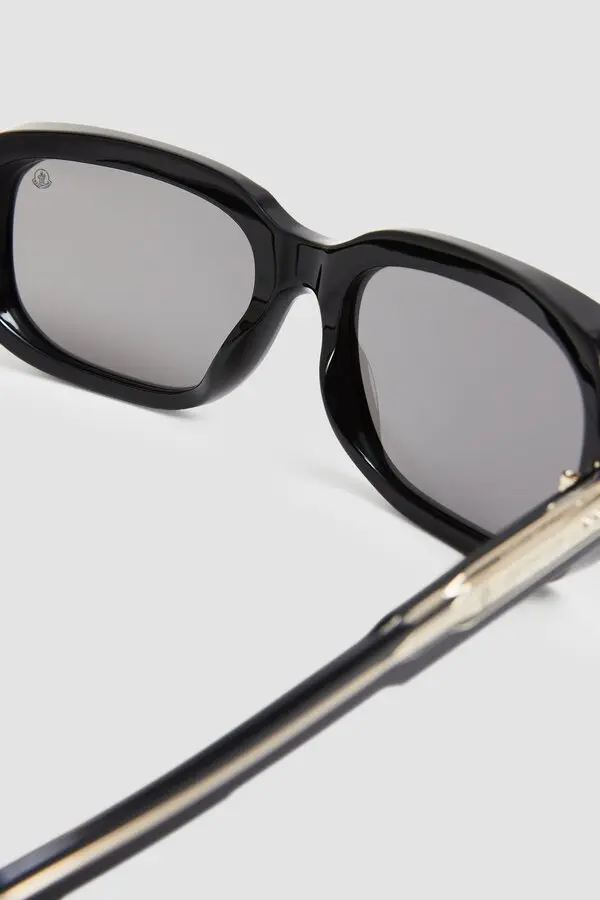 Moncler Suntrap Rectangular Sunglasses