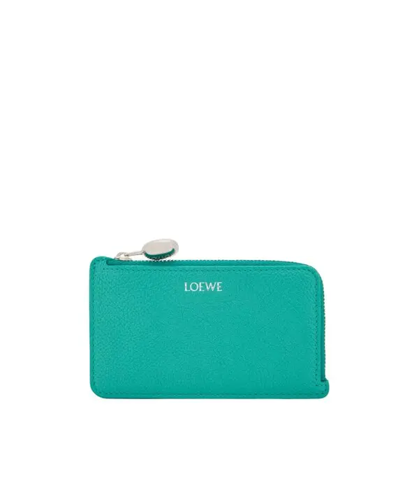Loewe Pebble Coin Cardholder In Pebble Grained Calfskin