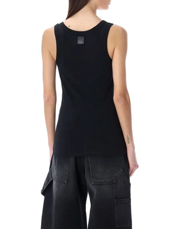 Raf Simons Logo Printed Tank Top