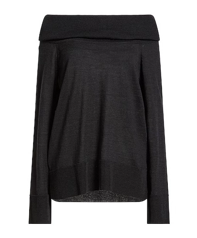 Max Mara Solid Lightweight Wool Knit Top