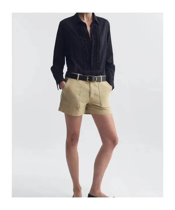 NILI LOTAN Nathael Ruffled Shirt