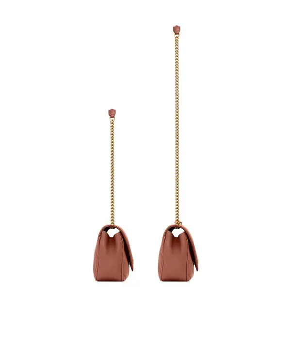 Saint Laurent Loulou Small Matelassé Lambskin Shoulder Bag