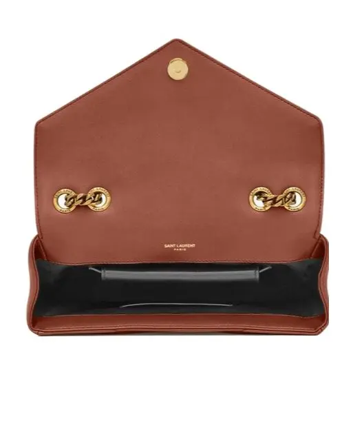 Saint Laurent Loulou Small Matelassé Lambskin Shoulder Bag