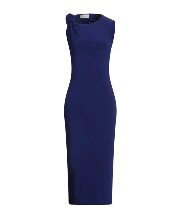 Sportmax Sleeveless Crewneck Jersey Midi Dress