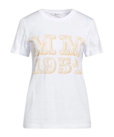Max Mara Printed Short-sleeve T-shirt - White