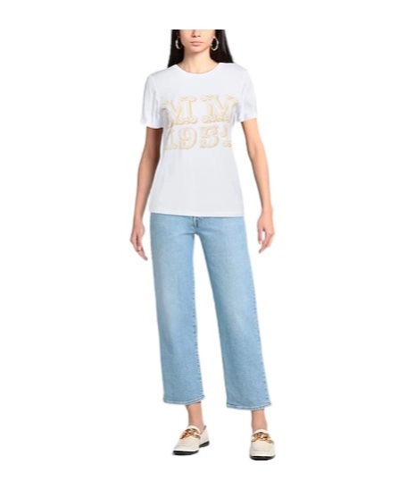 Max Mara Printed Short-sleeve T-shirt