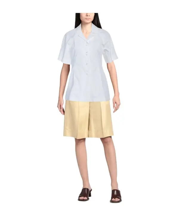Sportmax Solid Color Short-sleeve Shirt