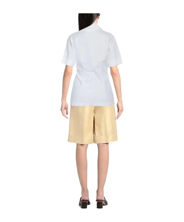 Sportmax Solid Color Short-sleeve Shirt