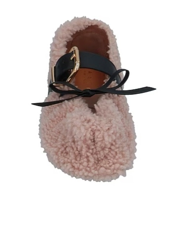 Marni Mary Jane Flats - Nude