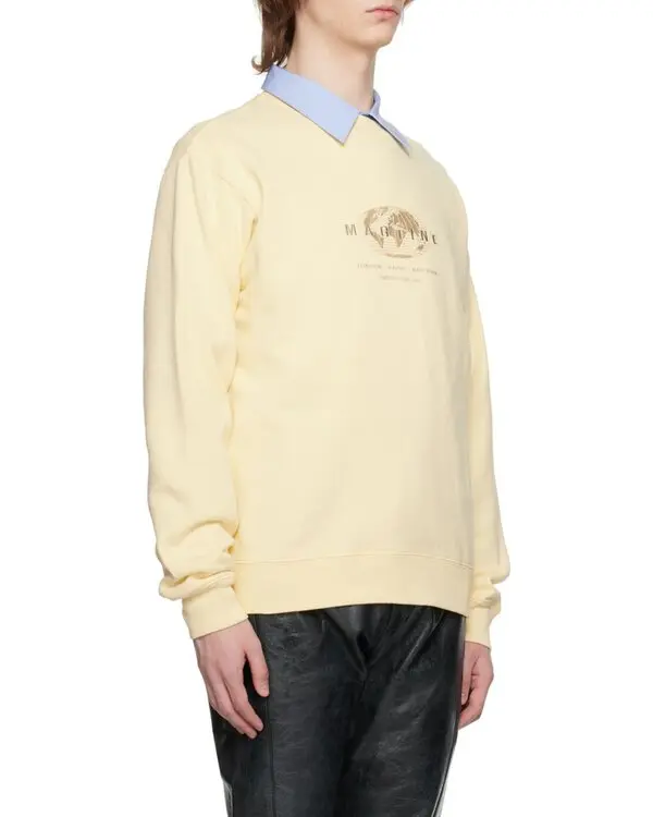Martine Rose Embroidered-logo Cotton Sweatshirt