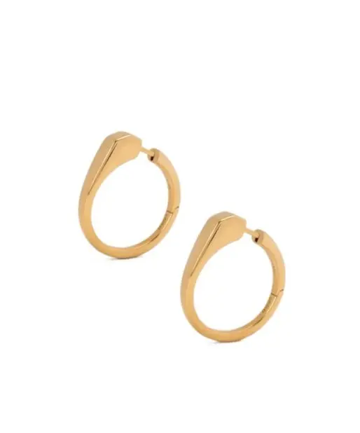 Loewe Stirrup Hoop Earrings - Gold