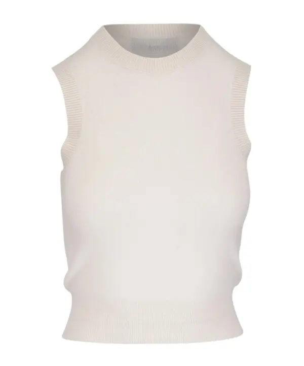 NILI LOTAN Crew-neck Sleeveless Vest