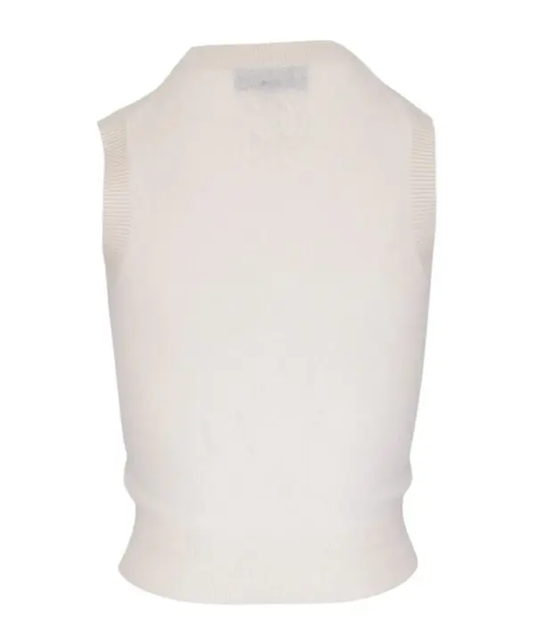NILI LOTAN Crew-neck Sleeveless Vest