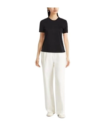 Max Mara Solid Color Basic T-shirt