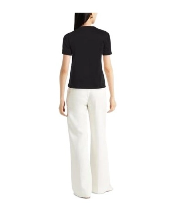 Max Mara Solid Color Basic T-shirt