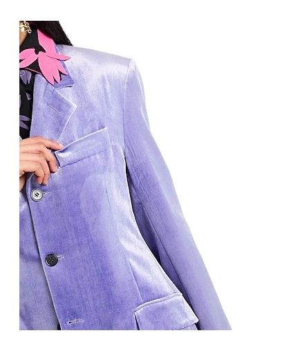 Marni Velvet Single-breasted Blazer