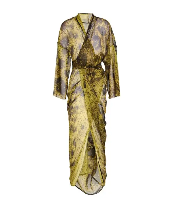 Rick Owens Chiffon Tie-strap Dress