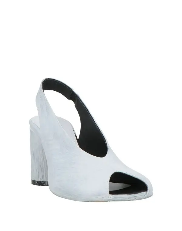 MAISON MARGIELA Rose Gold-plated Leather Slingback Sandals
