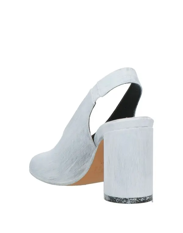 MAISON MARGIELA Rose Gold-plated Leather Slingback Sandals