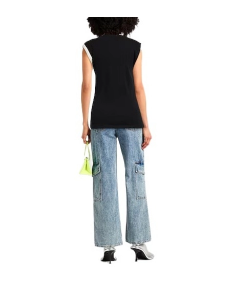 Marni Solid Color Embroidered T-shirt