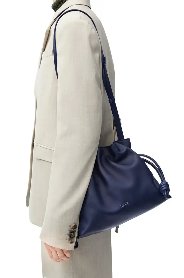 Loewe Medium Flamenco Clutch In Nappa Calfskin