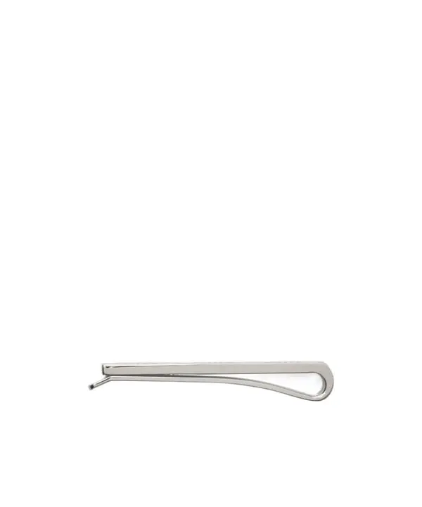 Burberry Engraved Check Tie Bar