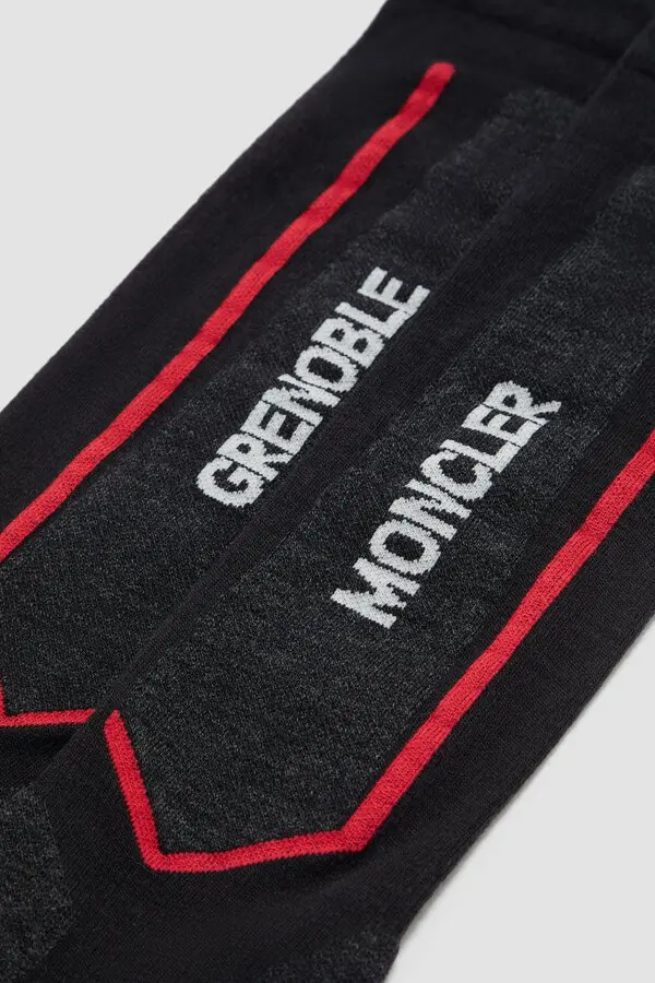 Moncler Technical Wool Blend Crew Socks