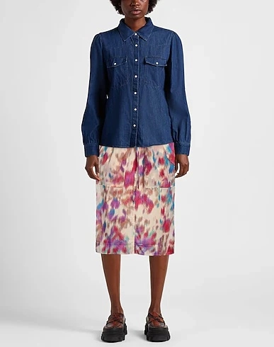 Isabel Marant Étoile Multicolor Woven Pencil Skirt