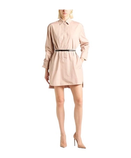 Max Mara Solid Color Shirt Dress