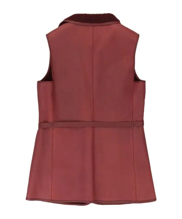 Loro Piana Sherman Hartfield Gilet - Maroon