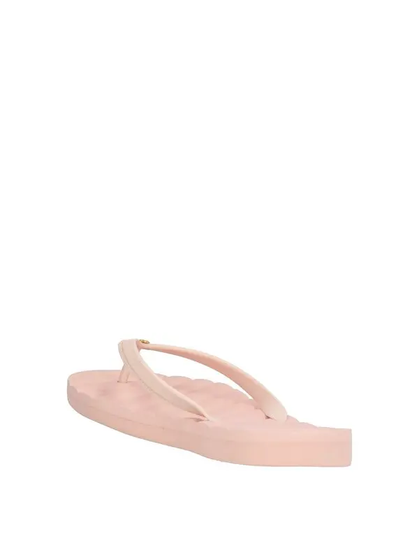Tory Burch Rubber Flip Flops With Logo Detail