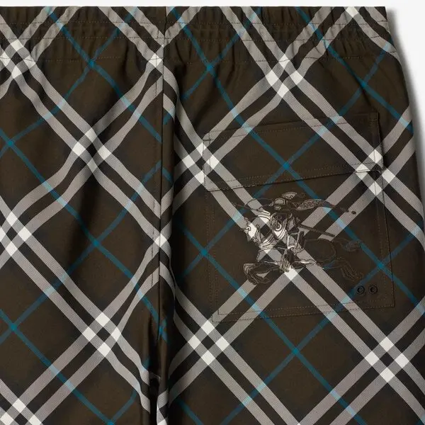 Burberry Vintage Check-printed Elasticated Waistband Trousers