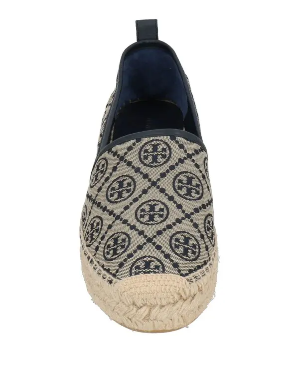 Tory Burch Canvas Espadrilles With Logo Print