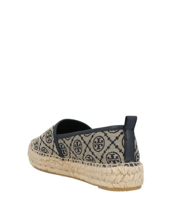 Tory Burch Canvas Espadrilles With Logo Print