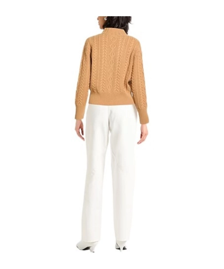 Max Mara Solid Lightweight Wool Knit Top