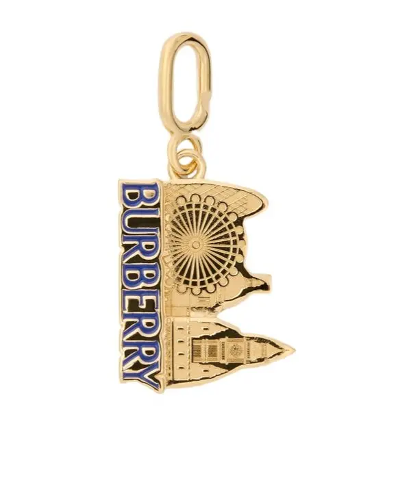 Burberry Skyline Charm - Gold/blue