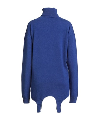 Saint Laurent Solid-color Cashmere Turtleneck Knit Sweater