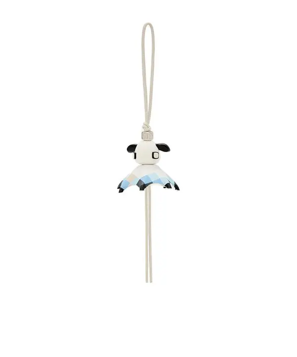Loewe Pixel Puzzle Charm - White