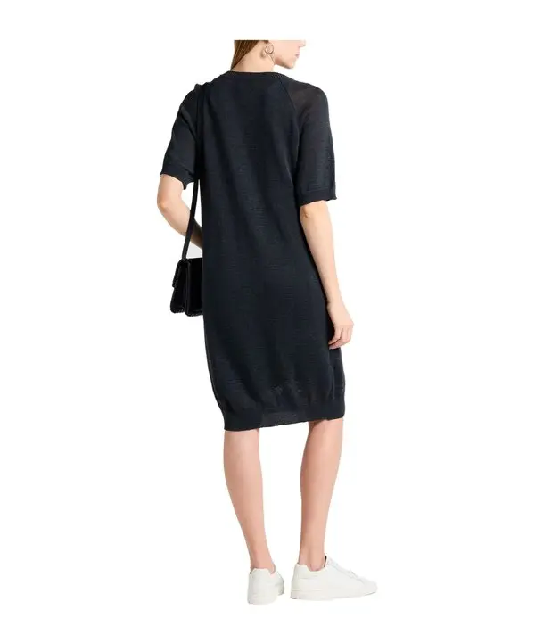 Brunello Cucinelli Minimalist Solid Color Knit Dress