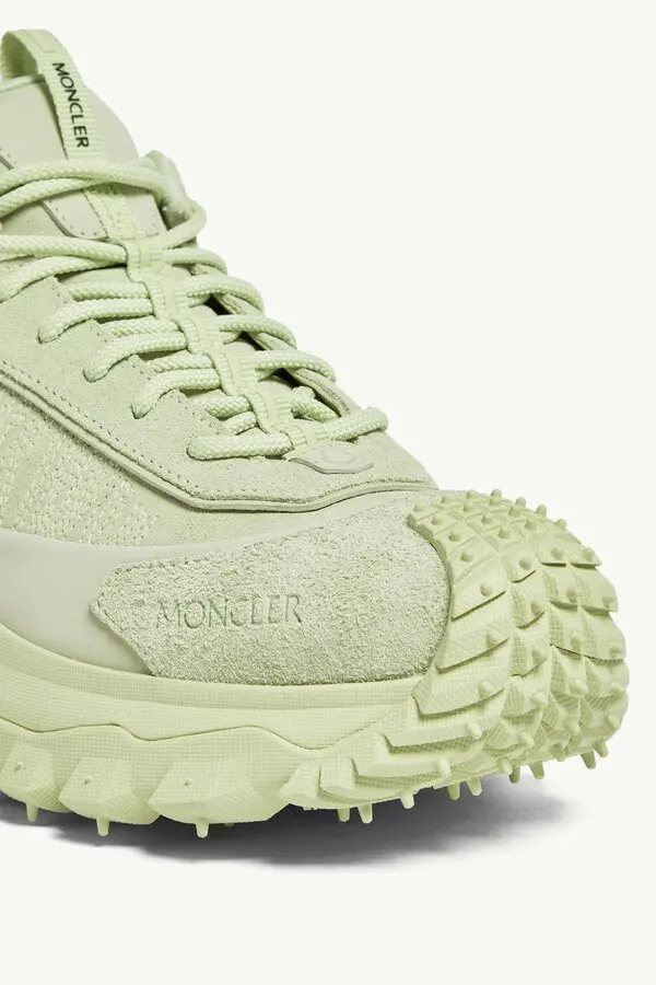 Moncler Trailgrip Momint Nubuck Suede Trainers
