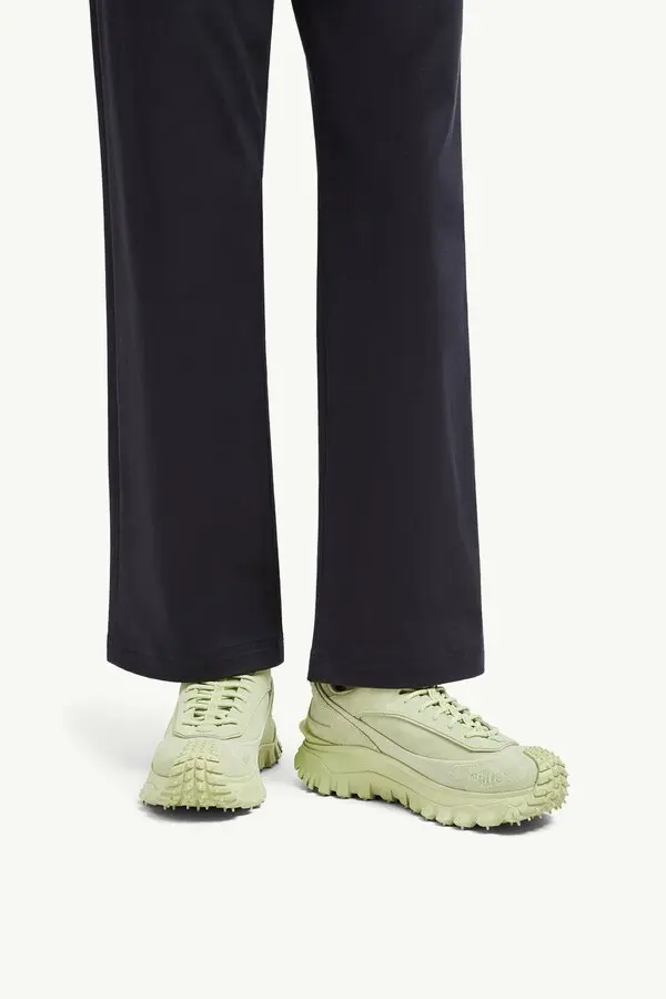 Moncler Trailgrip Momint Nubuck Suede Trainers
