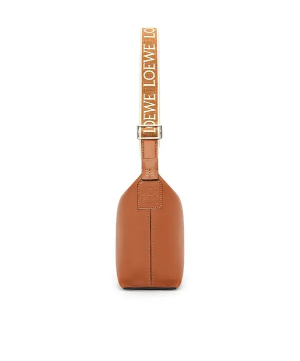 Loewe Small Cubi Crossbody Bag - Tan