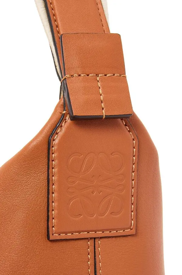 Loewe Small Cubi Crossbody Bag - Tan