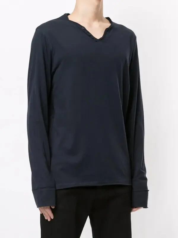 Zadig&Voltaire V-neck Long-sleeve T-shirt