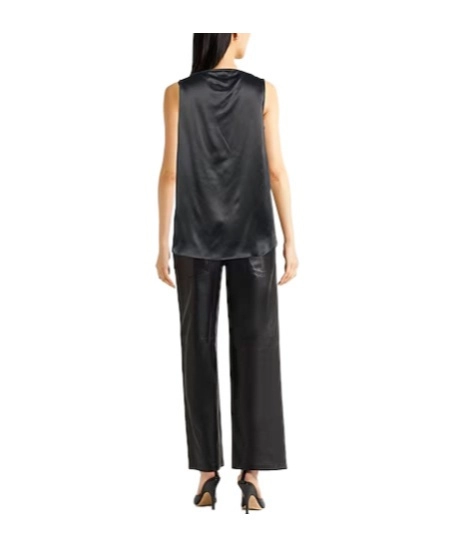 Max Mara Satin Sleeveless Top