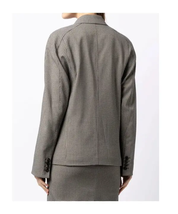 LOW CLASSIC Oversized Check Blazer